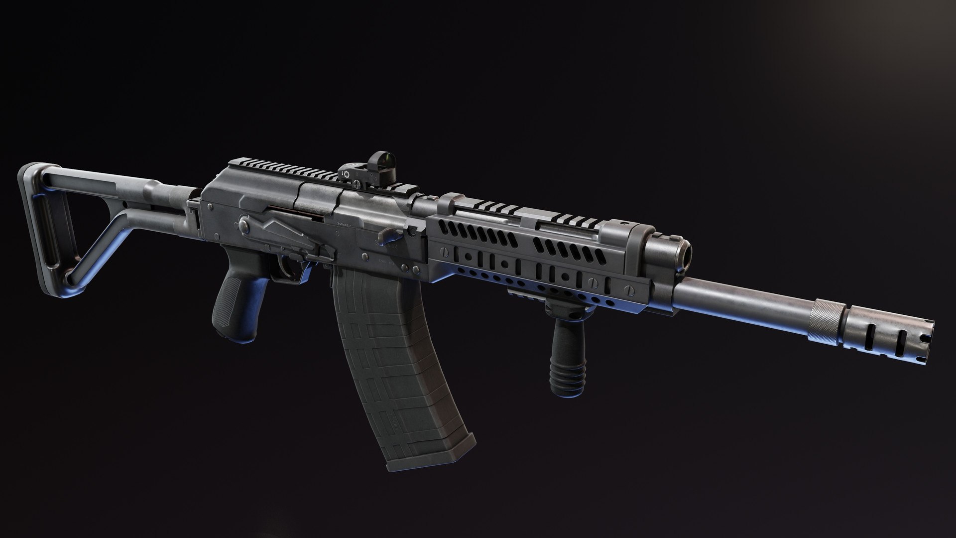 Saiga 12 Custom 3D Model - TurboSquid 2184336