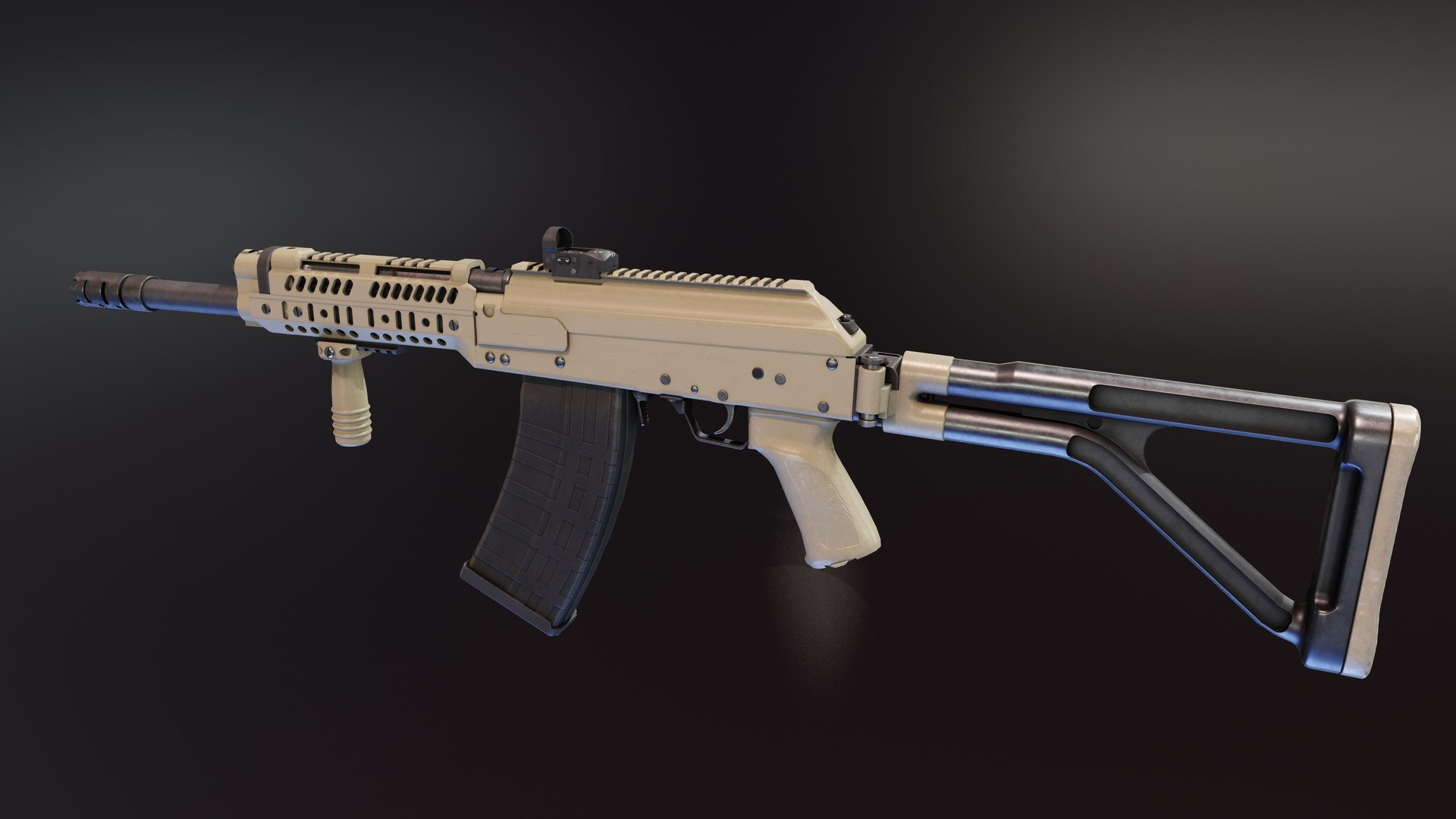 Saiga 12 Custom 3D Model - TurboSquid 2184336