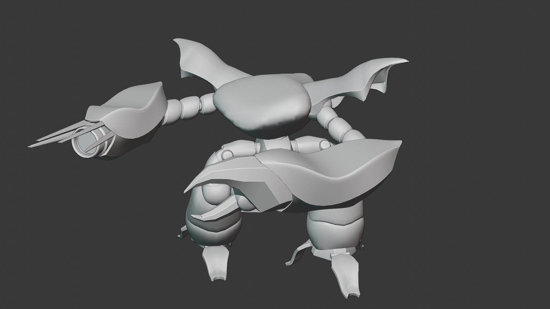 3D Model Stylized Crab Robot - TurboSquid 2034706