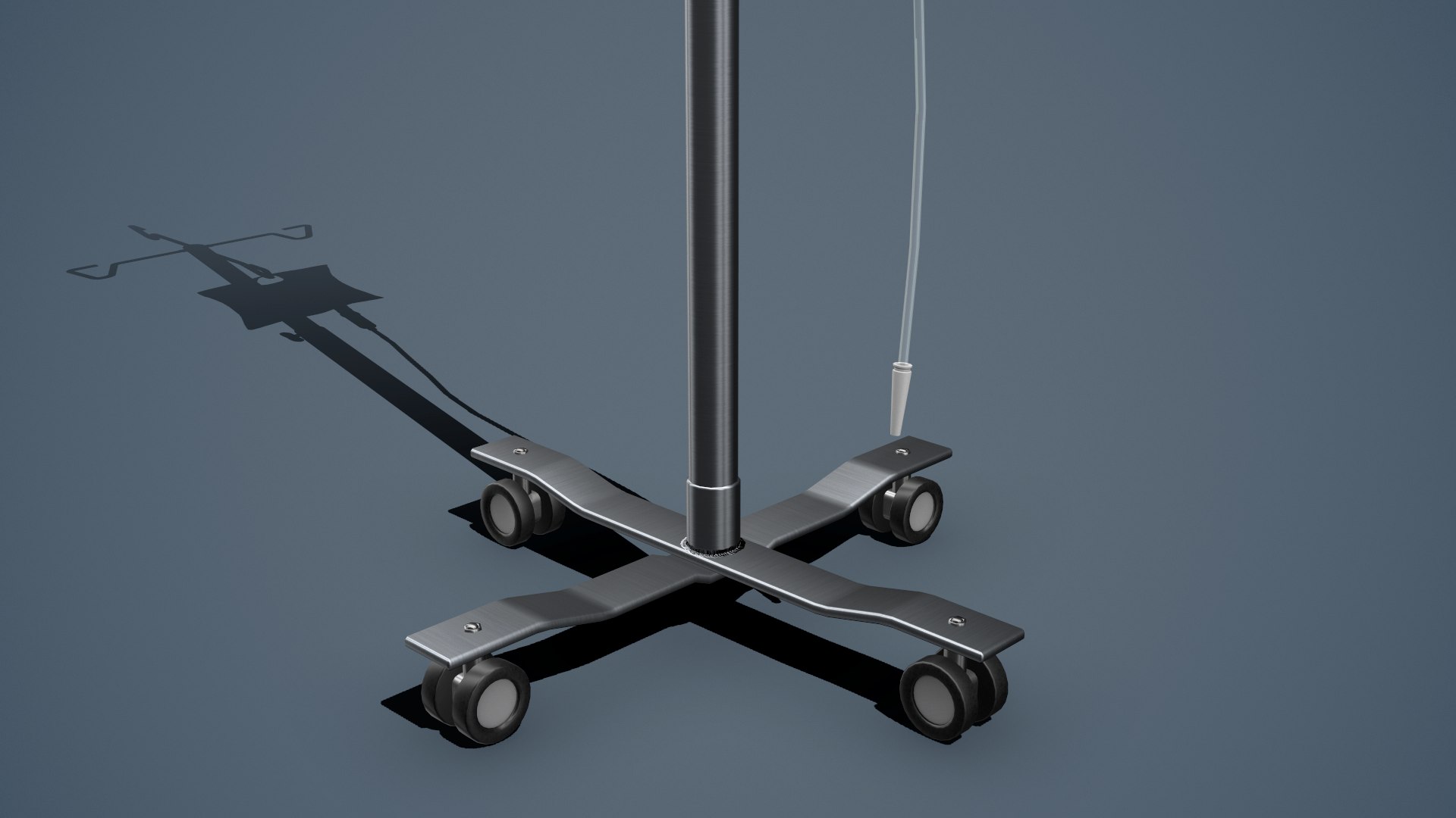 Dropper Stand with Bag 3D model - TurboSquid 2084044