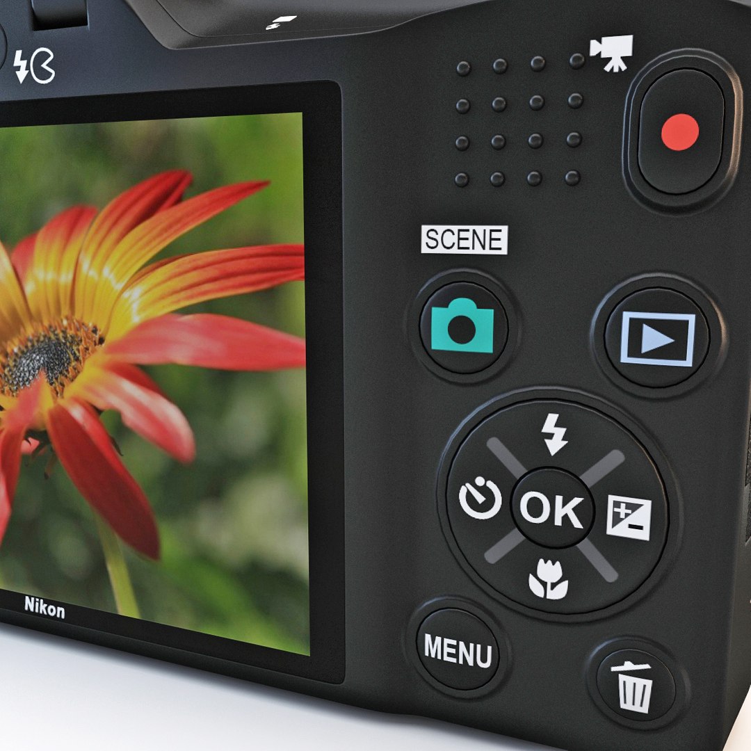 Nikon Coolpix L610 Camera 3d Lwo