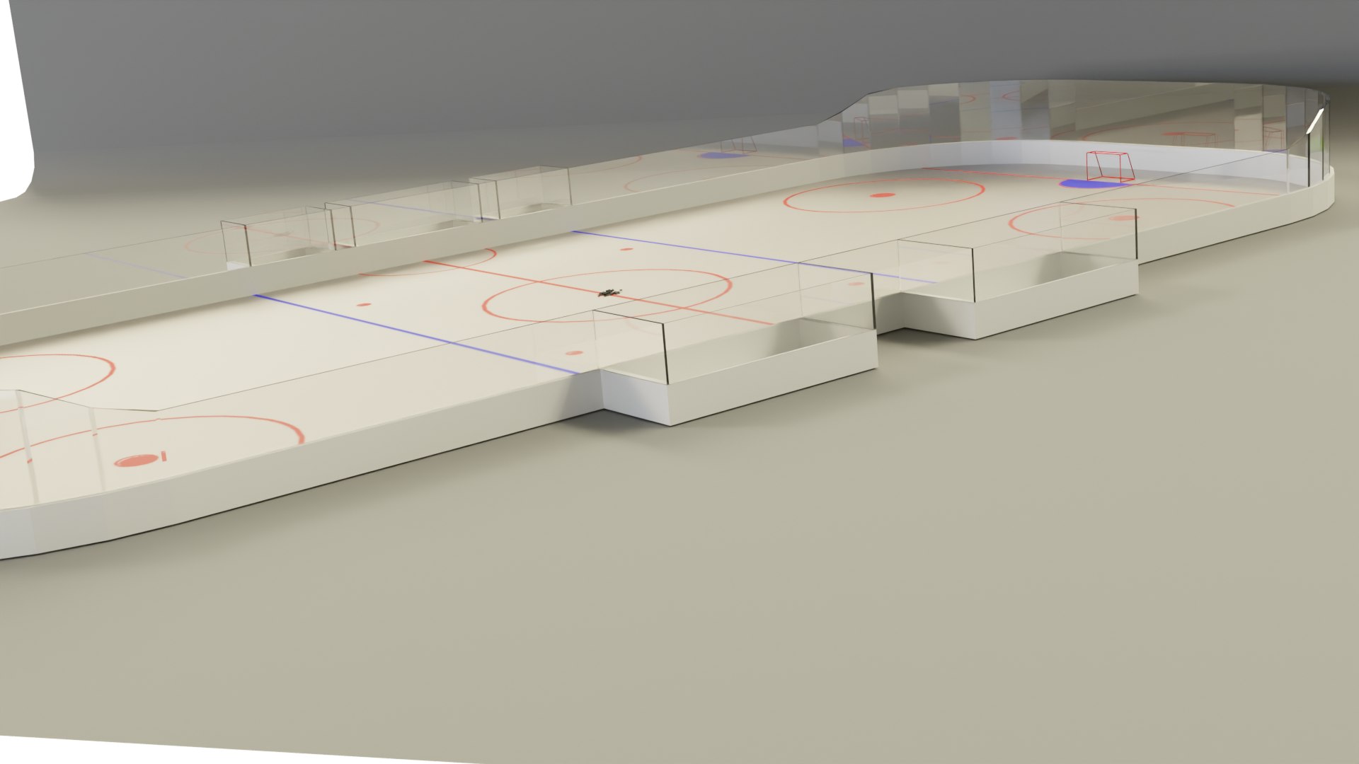 Hockey Rink 3D - TurboSquid 2322705