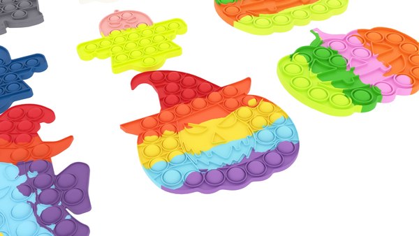 Halloween Pop It Fidget Toys Set model - TurboSquid 1780318