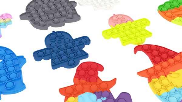 Halloween Pop It Fidget Toys Set model - TurboSquid 1780318