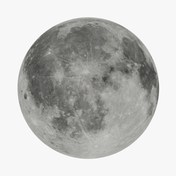 Moon 3D Models for Download | TurboSquid