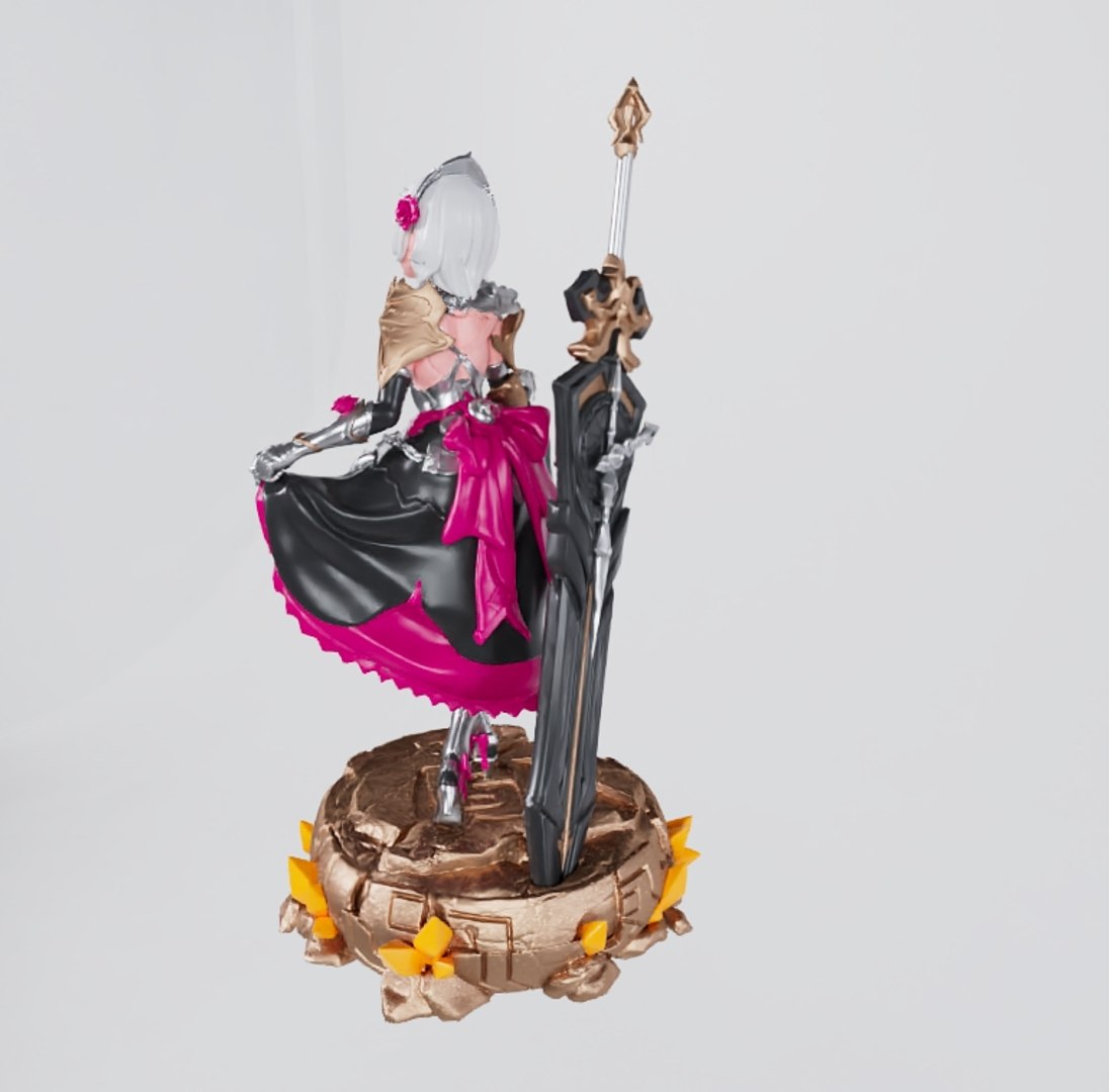 Yuanshen Model Figure 3D Model - TurboSquid 2376375