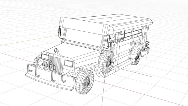 modelo 3d Jeepney Pinoy - TurboSquid 1939238