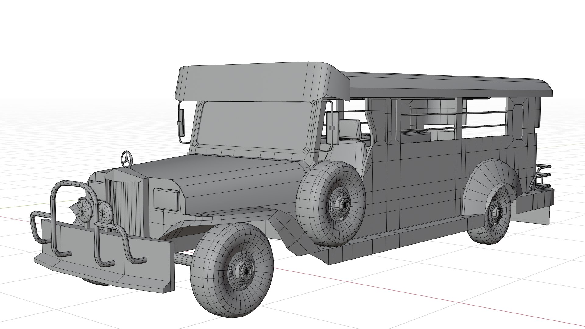 3D Pinoy Jeepney - TurboSquid 1939238