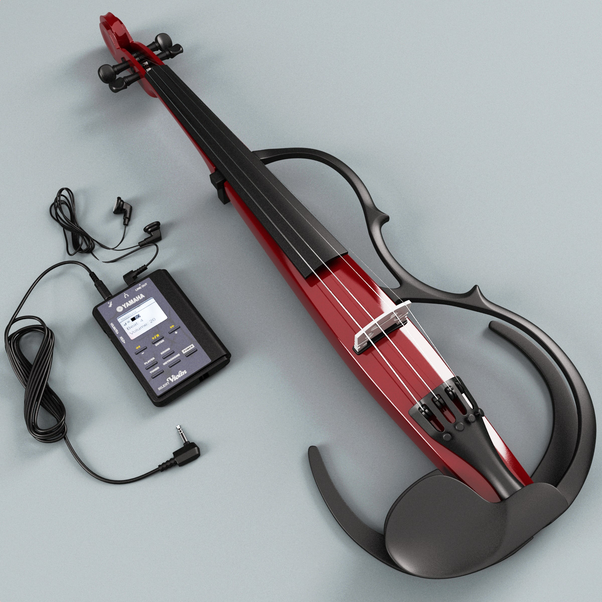 3d yamaha sv-150 silent violin