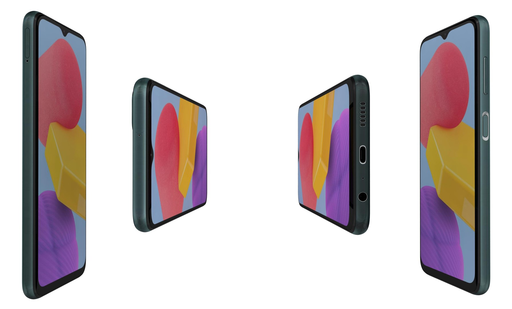 3D Samsung Galaxy M13 Green - TurboSquid 1909794