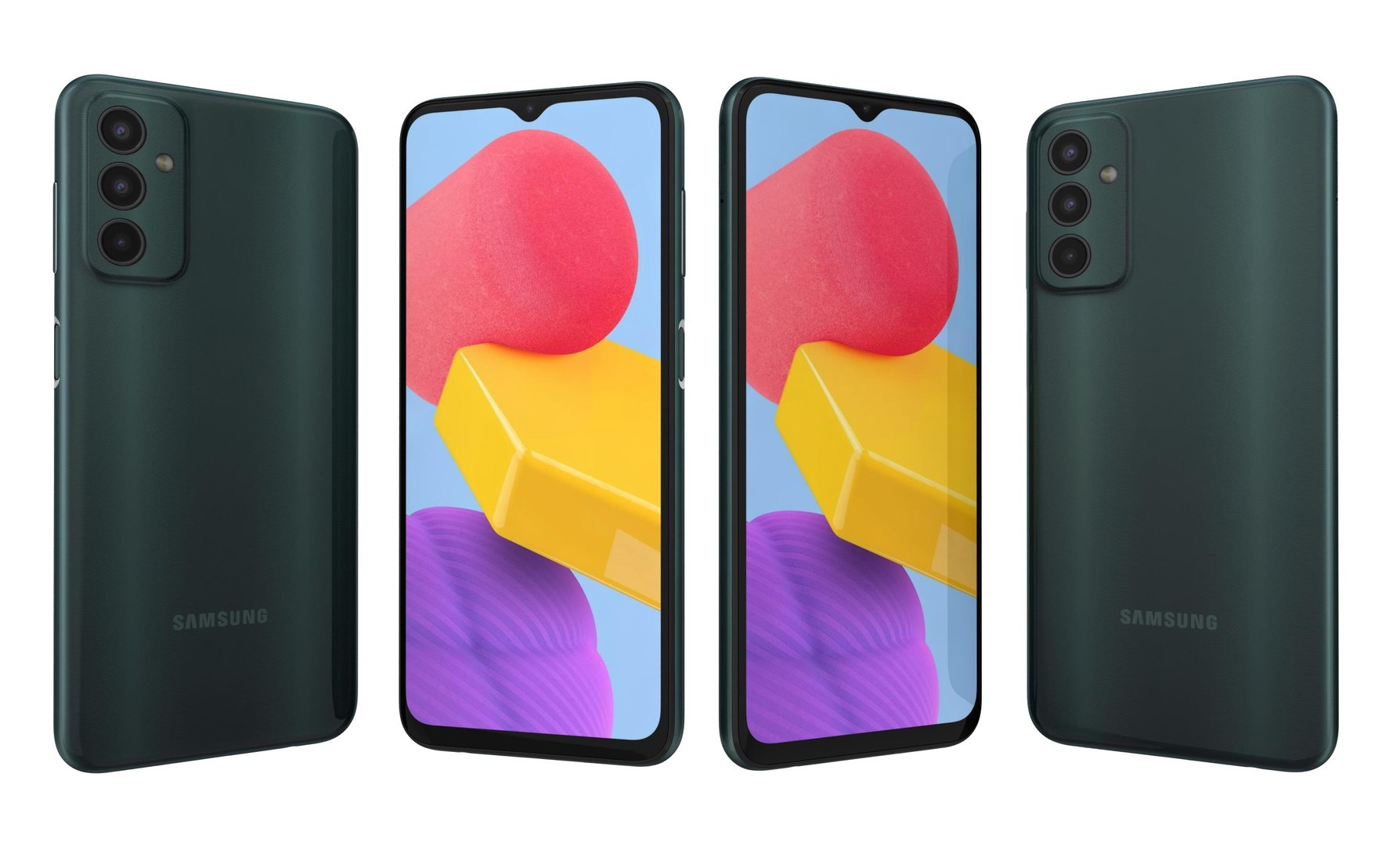 3D Samsung Galaxy M13 Green - TurboSquid 1909794