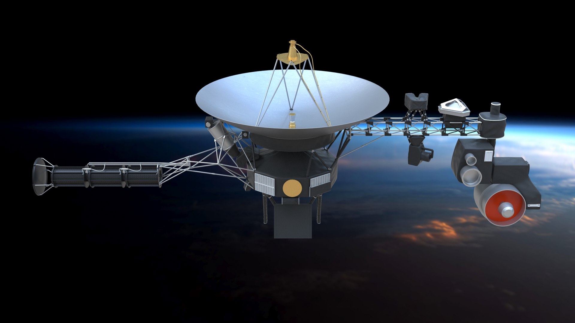 Voyager 1 3D model - TurboSquid 1519627