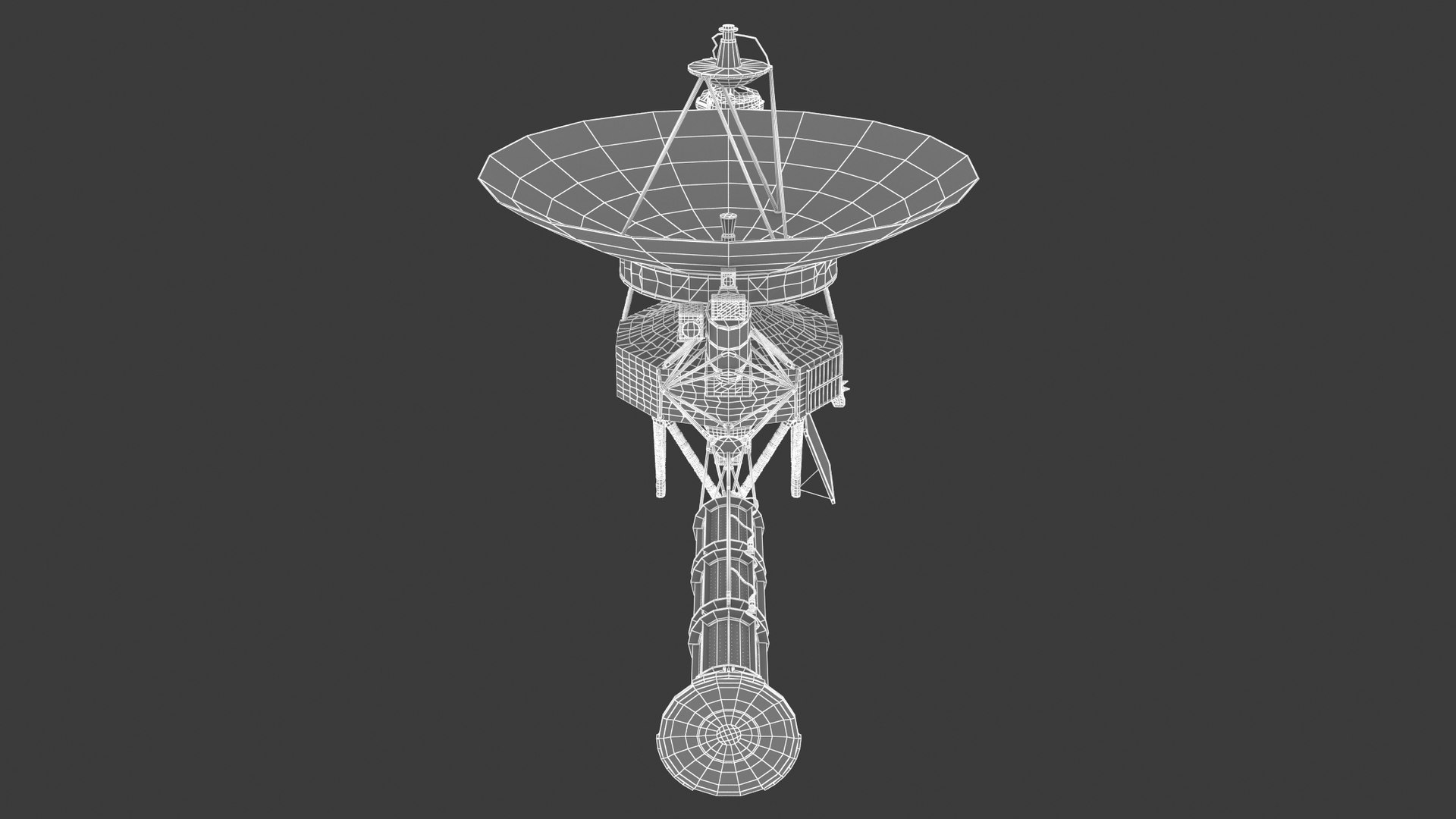 Voyager 1 3D model - TurboSquid 1519627