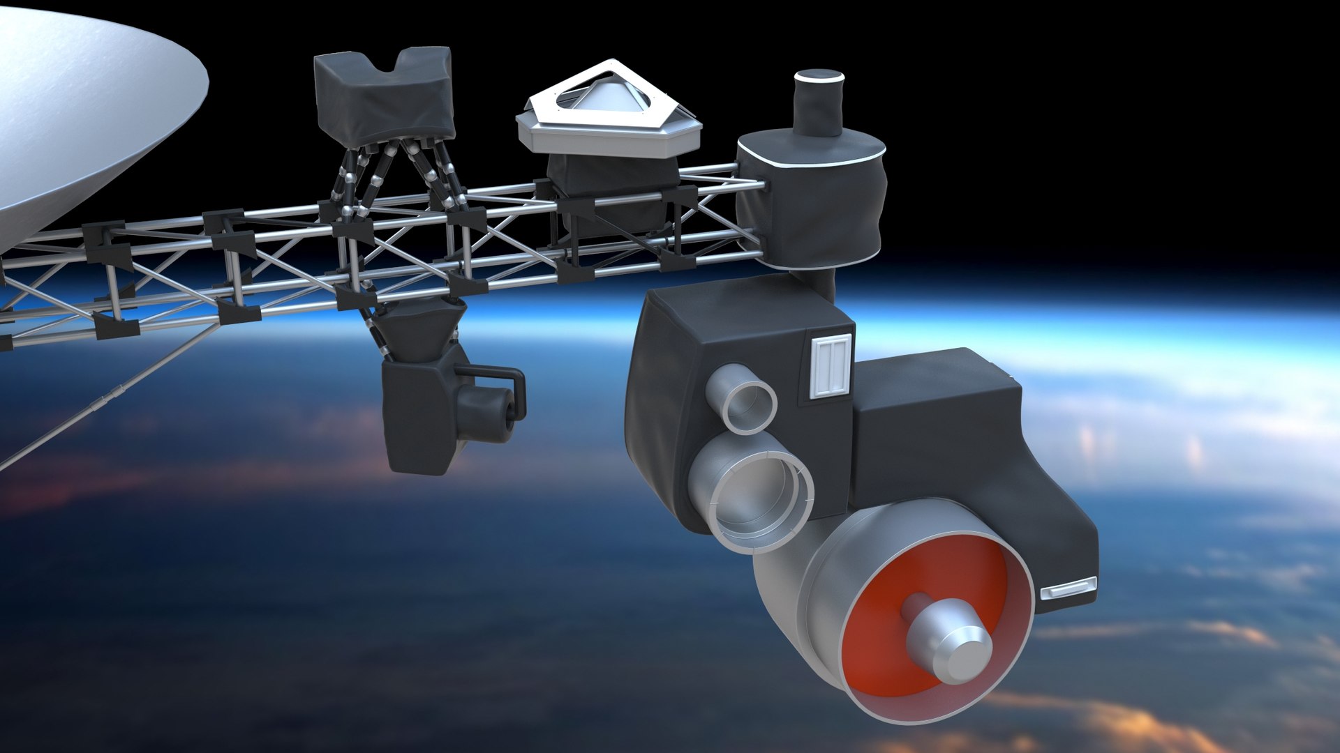 Voyager 1 3D model - TurboSquid 1519627