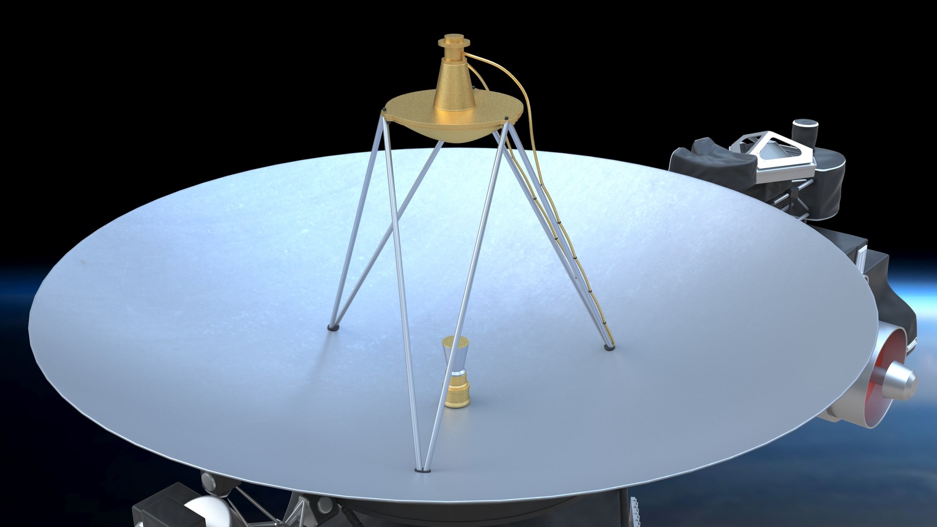 Voyager 1 3D model - TurboSquid 1519627