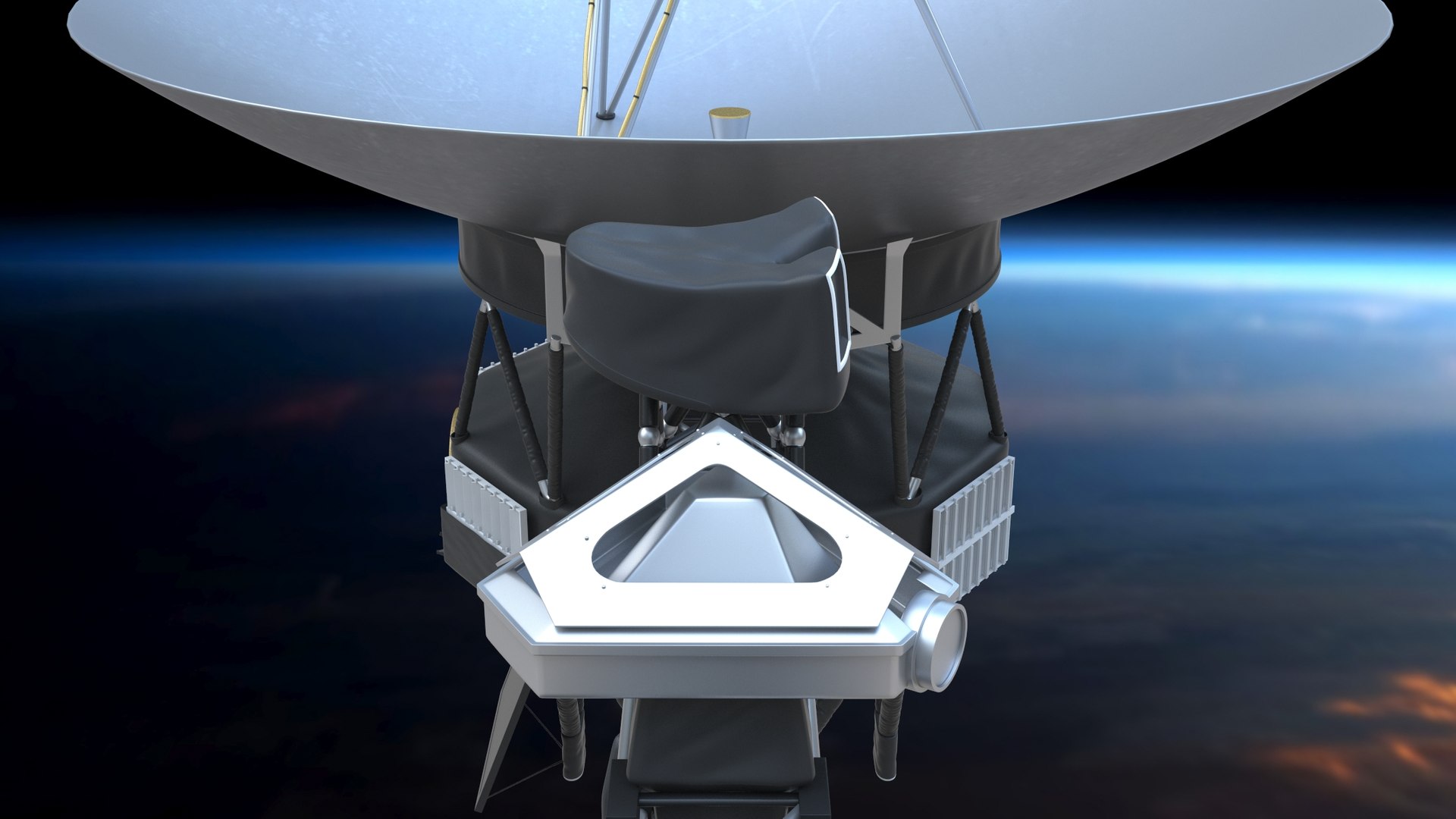 Voyager 1 3D model - TurboSquid 1519627