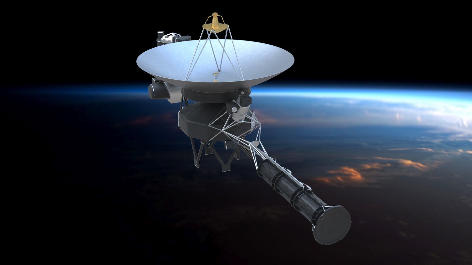 Voyager 1 3D model - TurboSquid 1519627