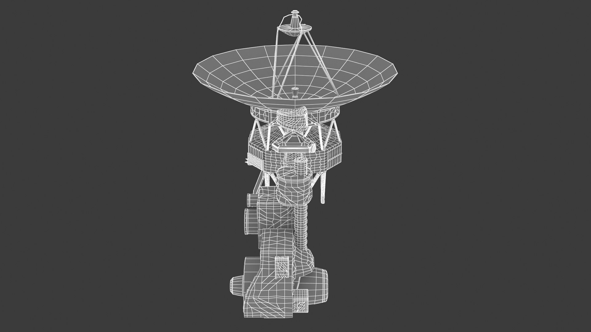 Voyager 1 3D model - TurboSquid 1519627