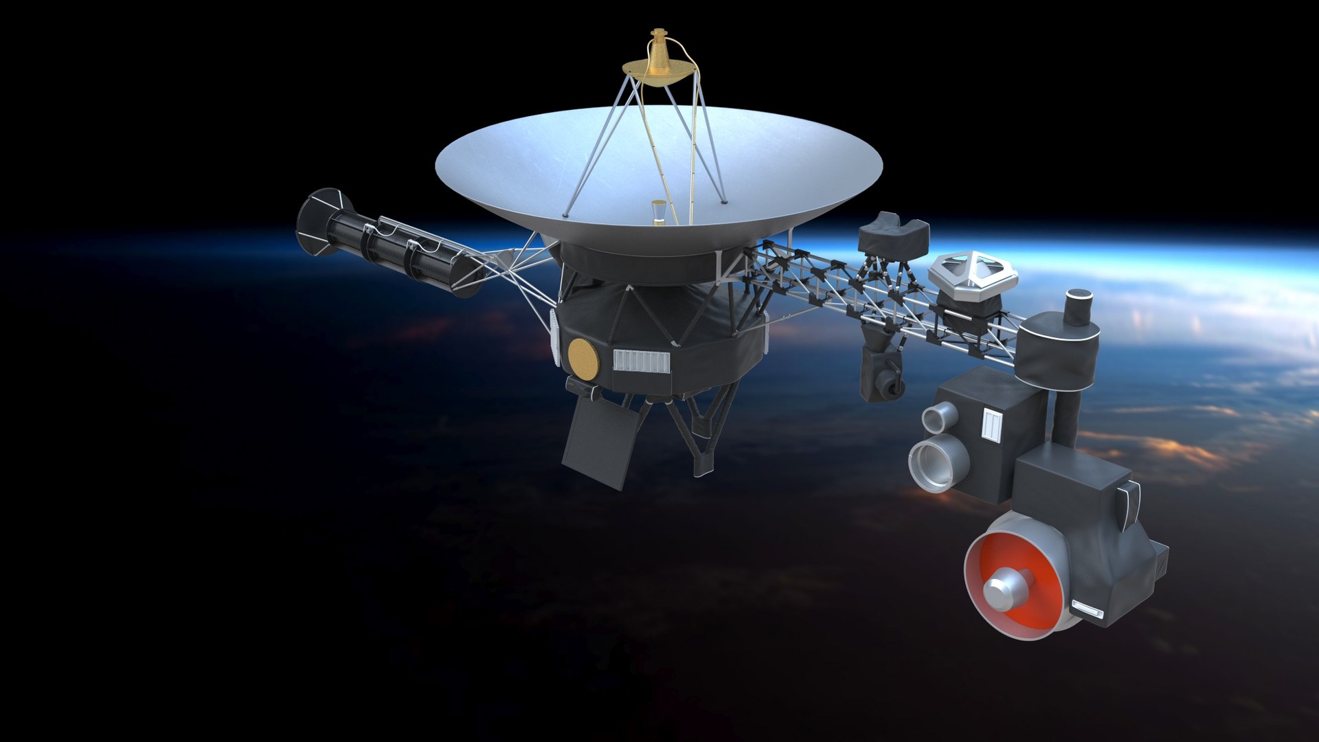 Voyager 1 3D model - TurboSquid 1519627