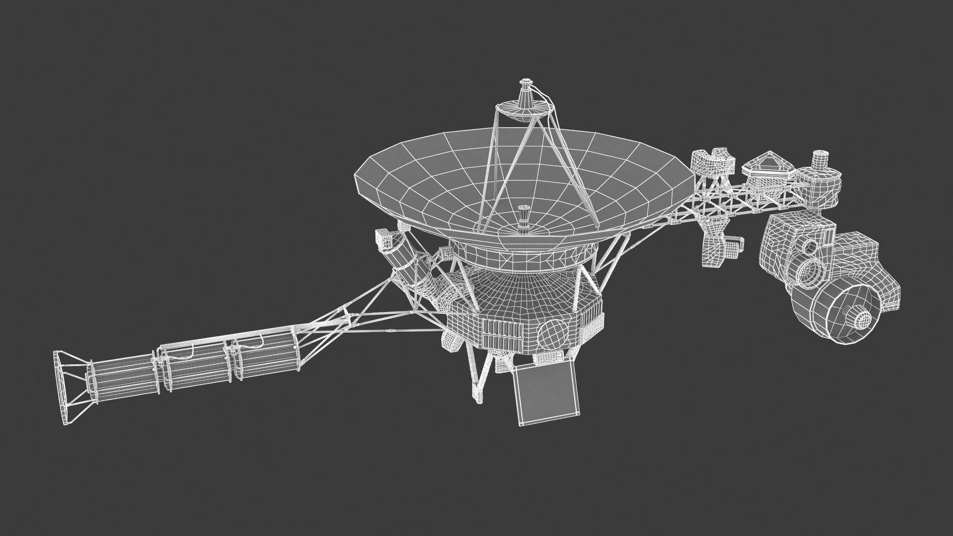 Voyager 1 3D model - TurboSquid 1519627