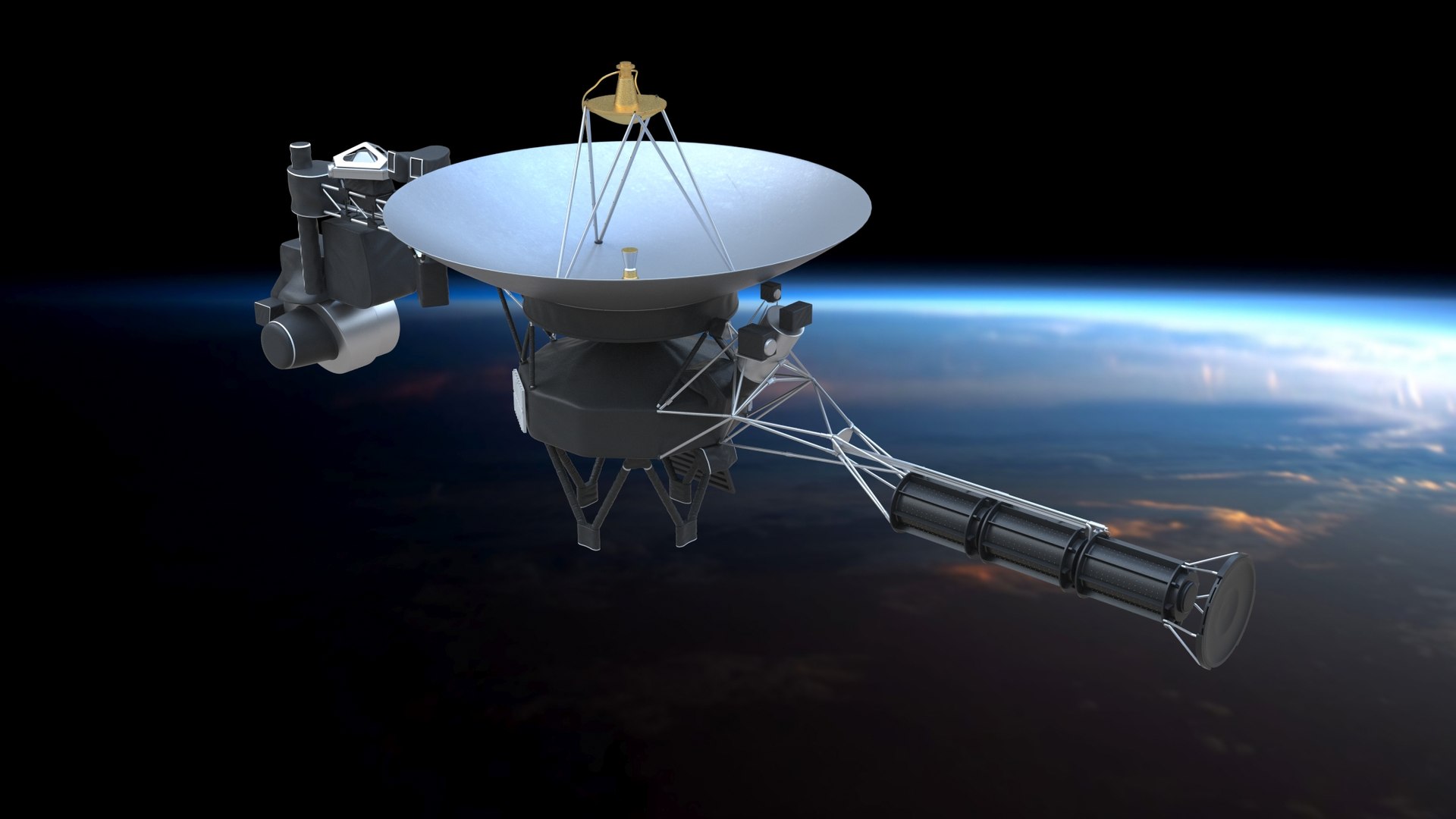 Voyager 1 3D model - TurboSquid 1519627