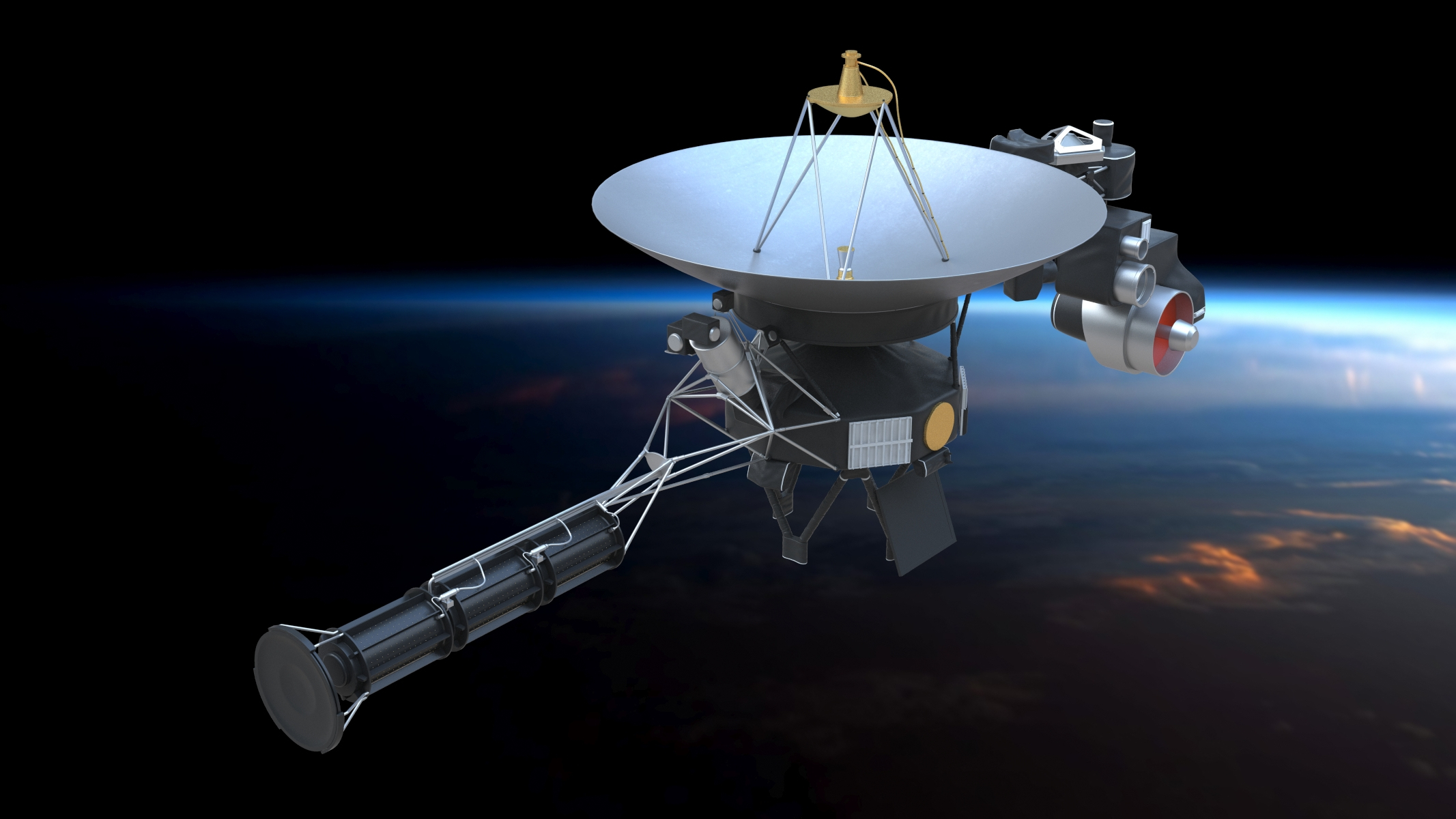 Voyager 1 3D model - TurboSquid 1519627