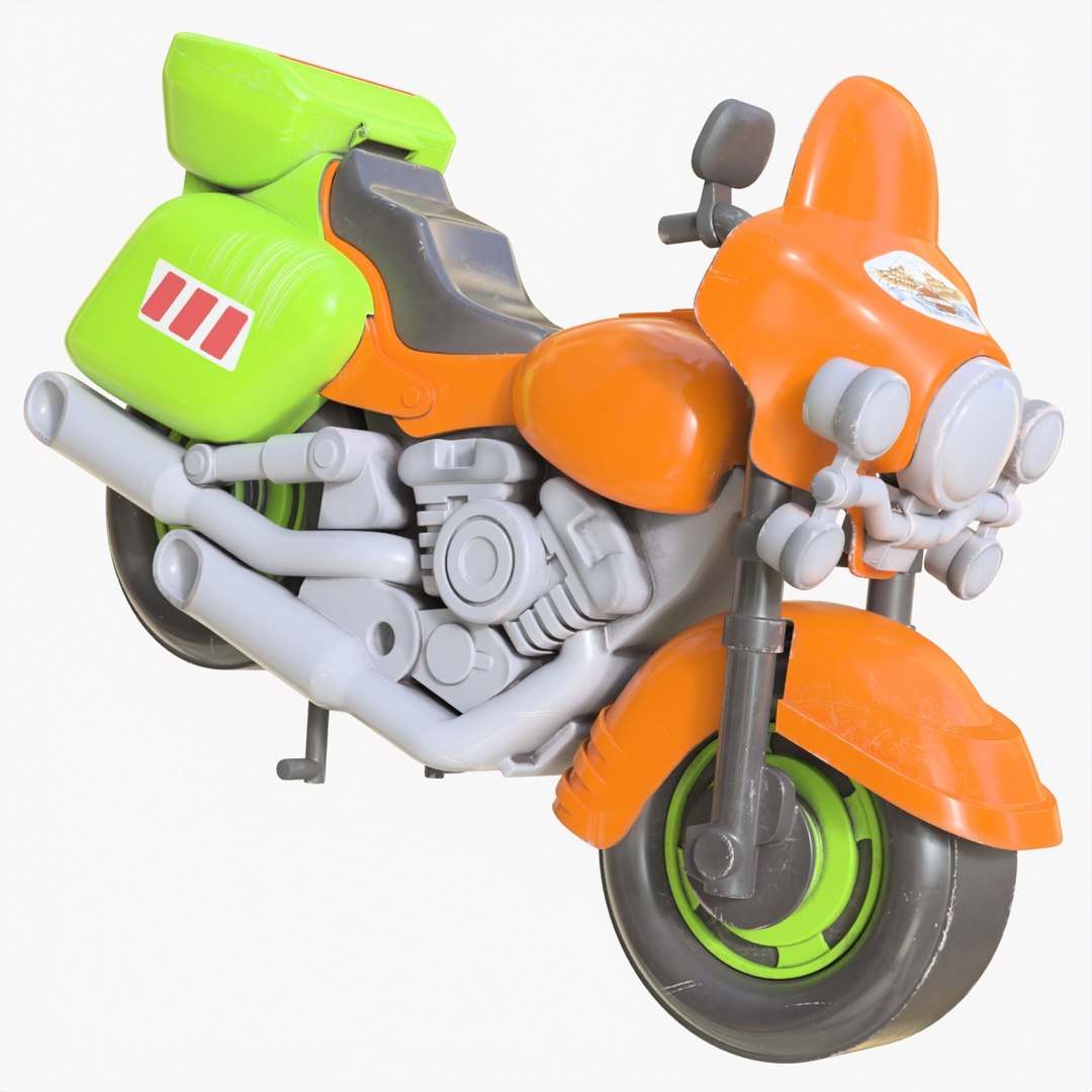 MotorcycleToy 01 E Model - TurboSquid 2233799