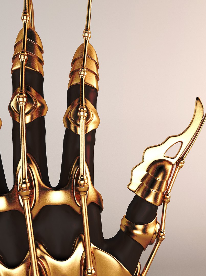 character hand 3d model