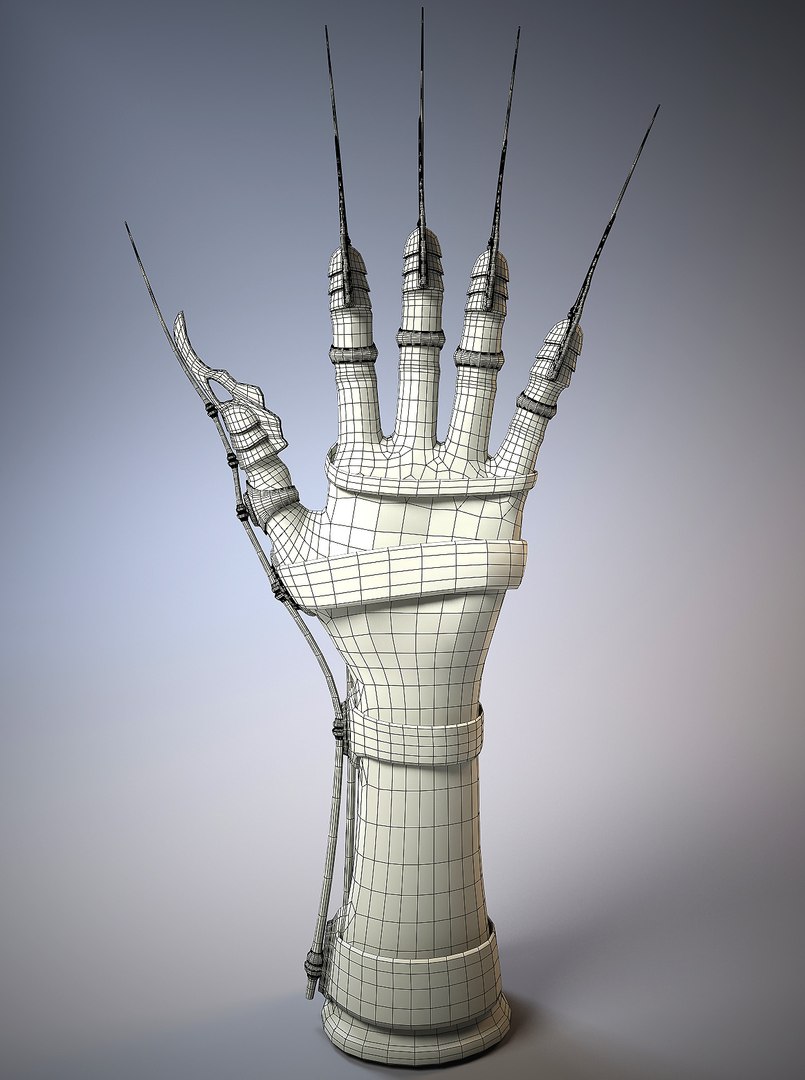 character hand 3d model