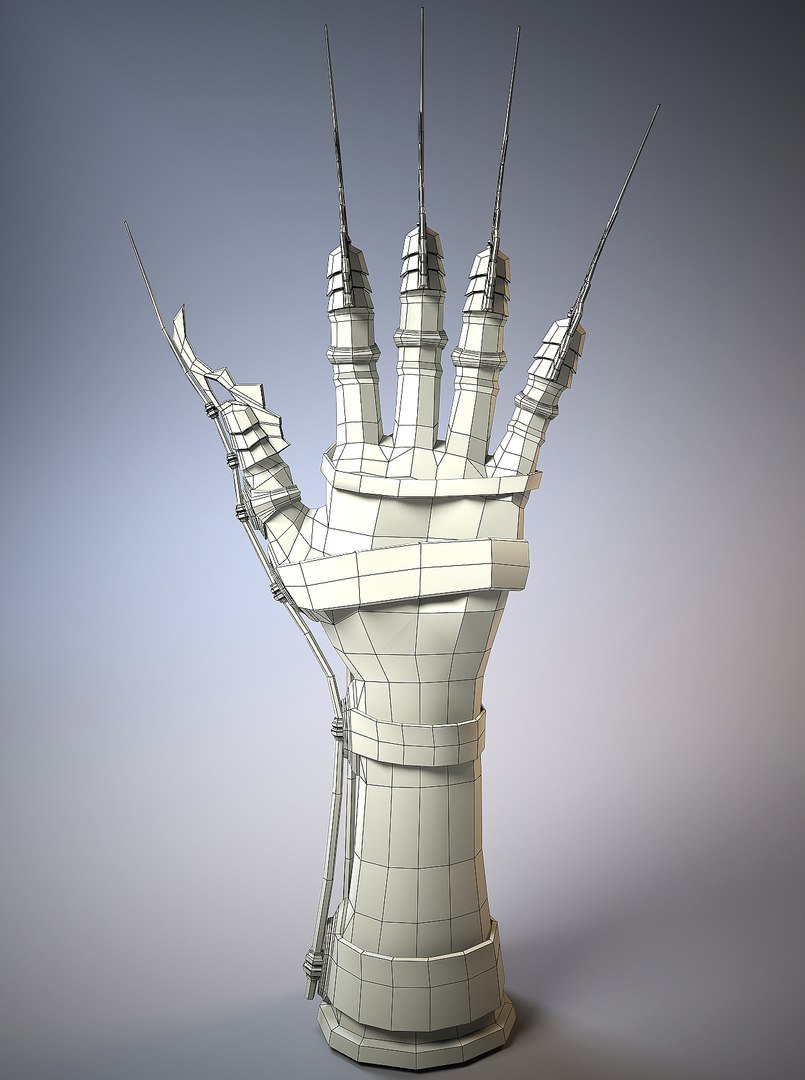character hand 3d model