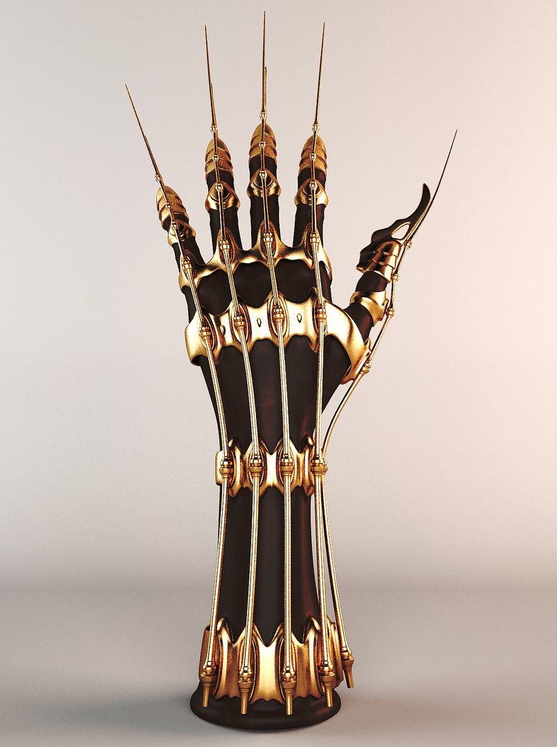 character hand 3d model