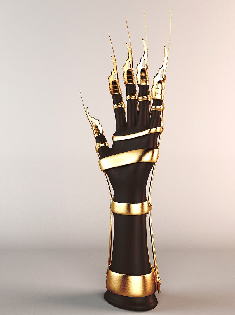 character hand 3d model