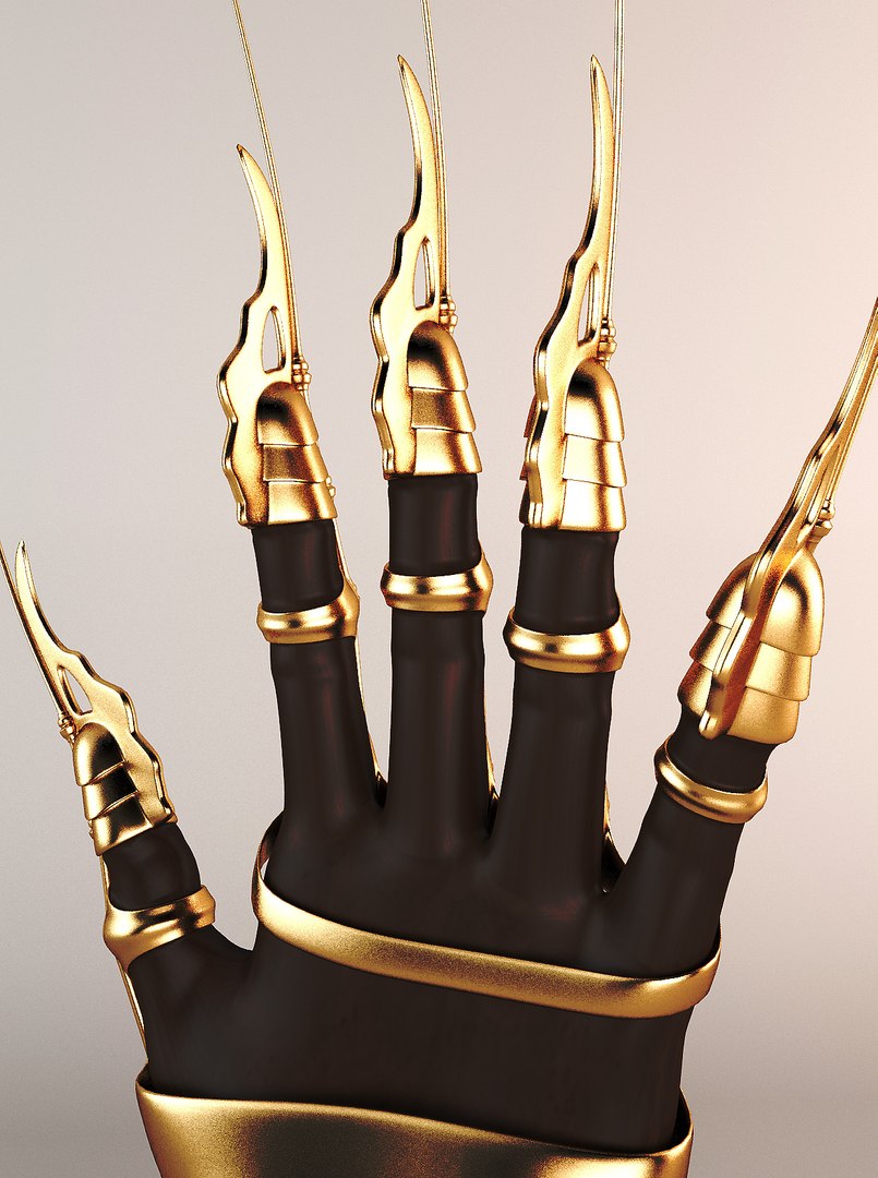 character hand 3d model
