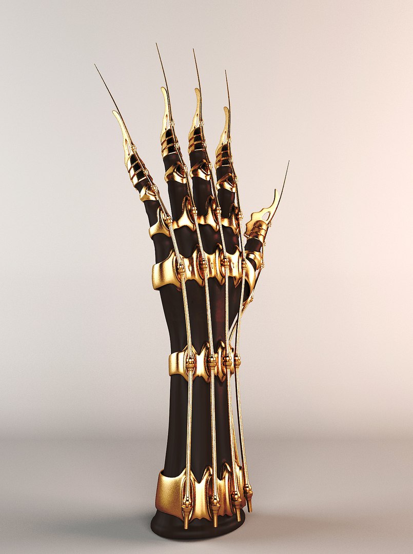 character hand 3d model