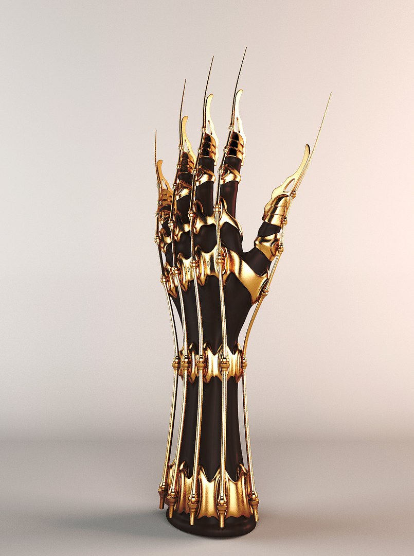 character hand 3d model