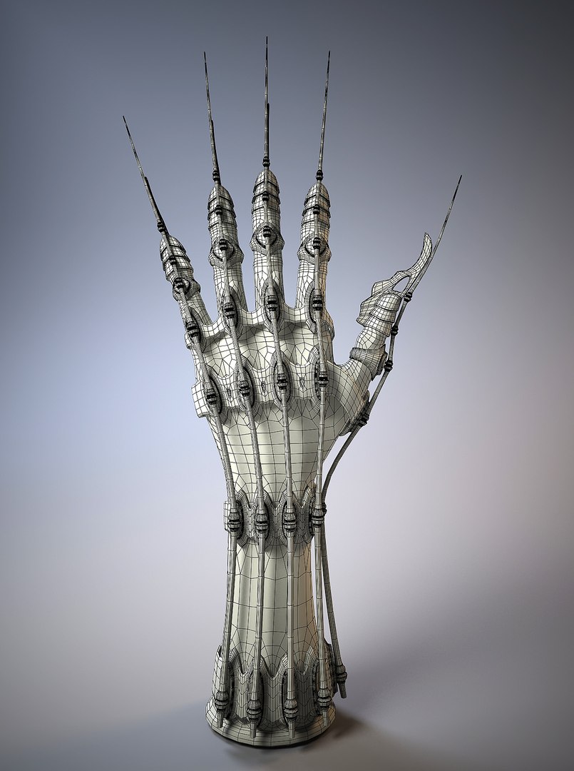 character hand 3d model