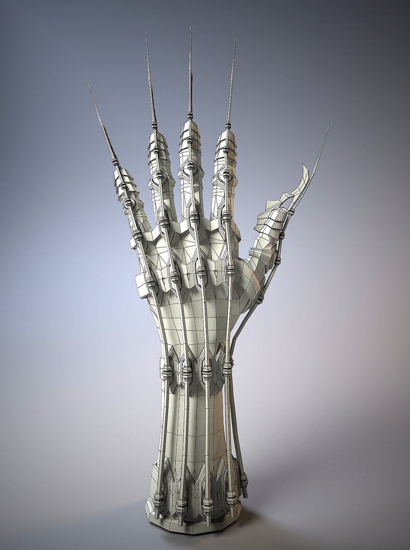 character hand 3d model