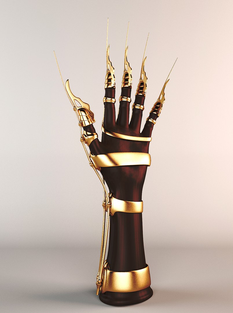 character hand 3d model