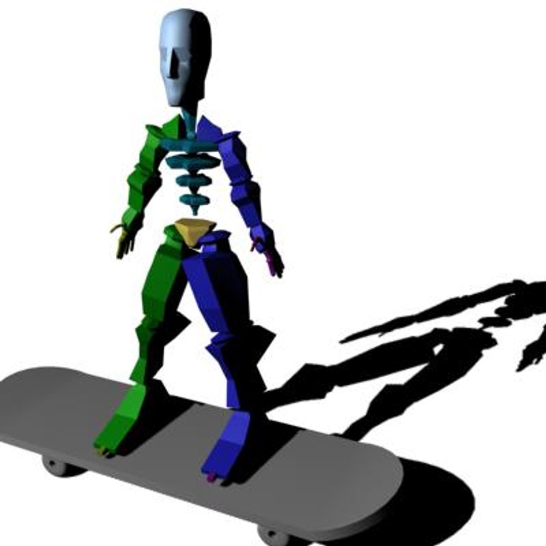 Maya Skate Man