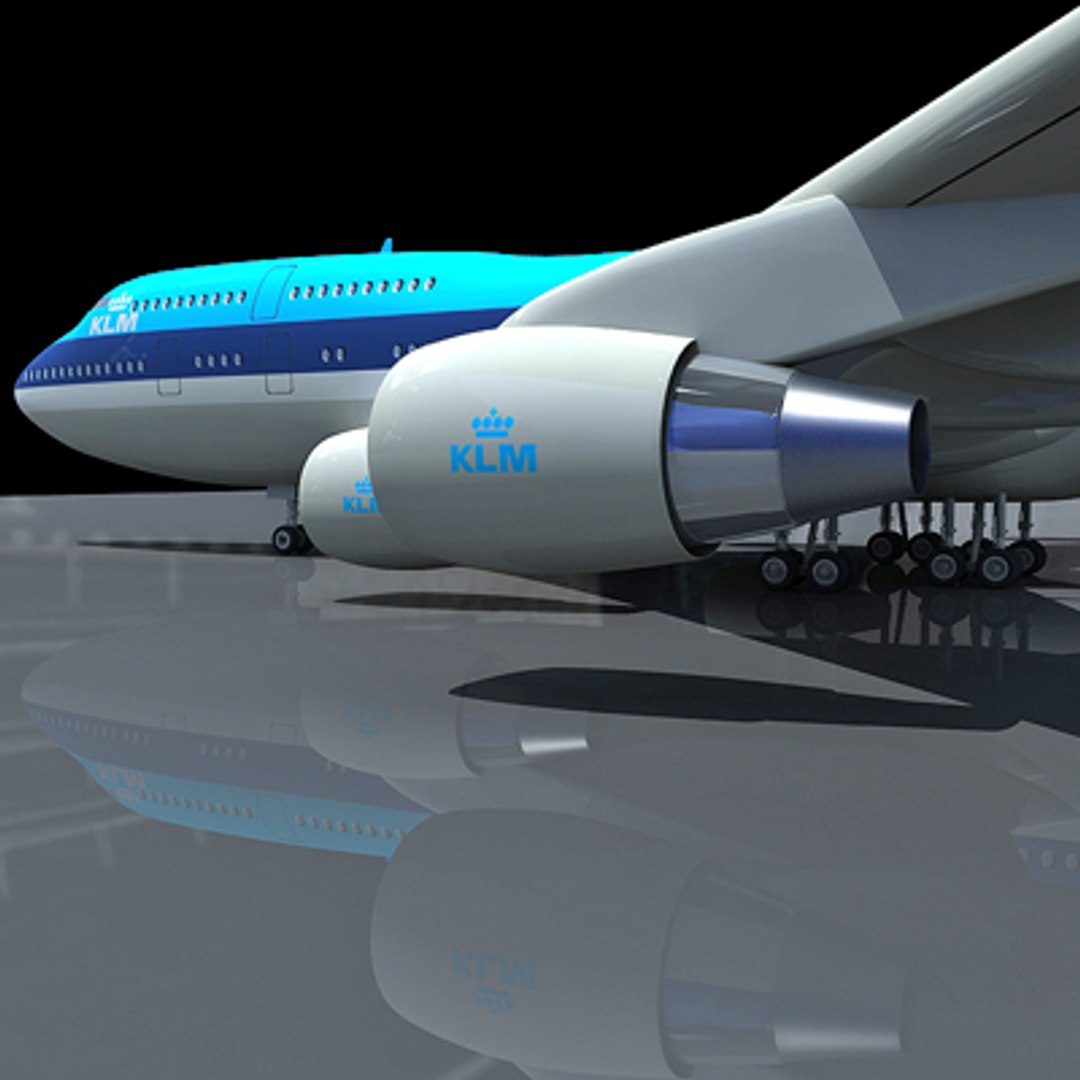 B 747 Klm Dwg