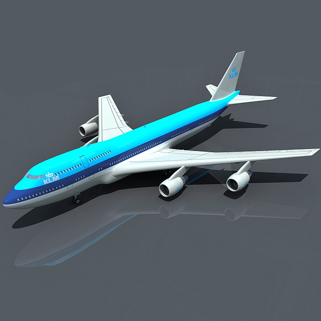 B 747 Klm Dwg
