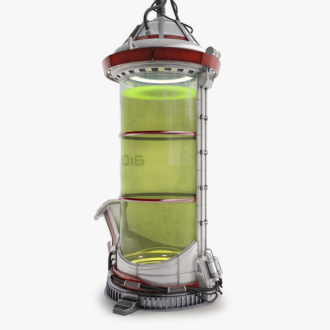 Sci-fi tube 3D - TurboSquid 1254597