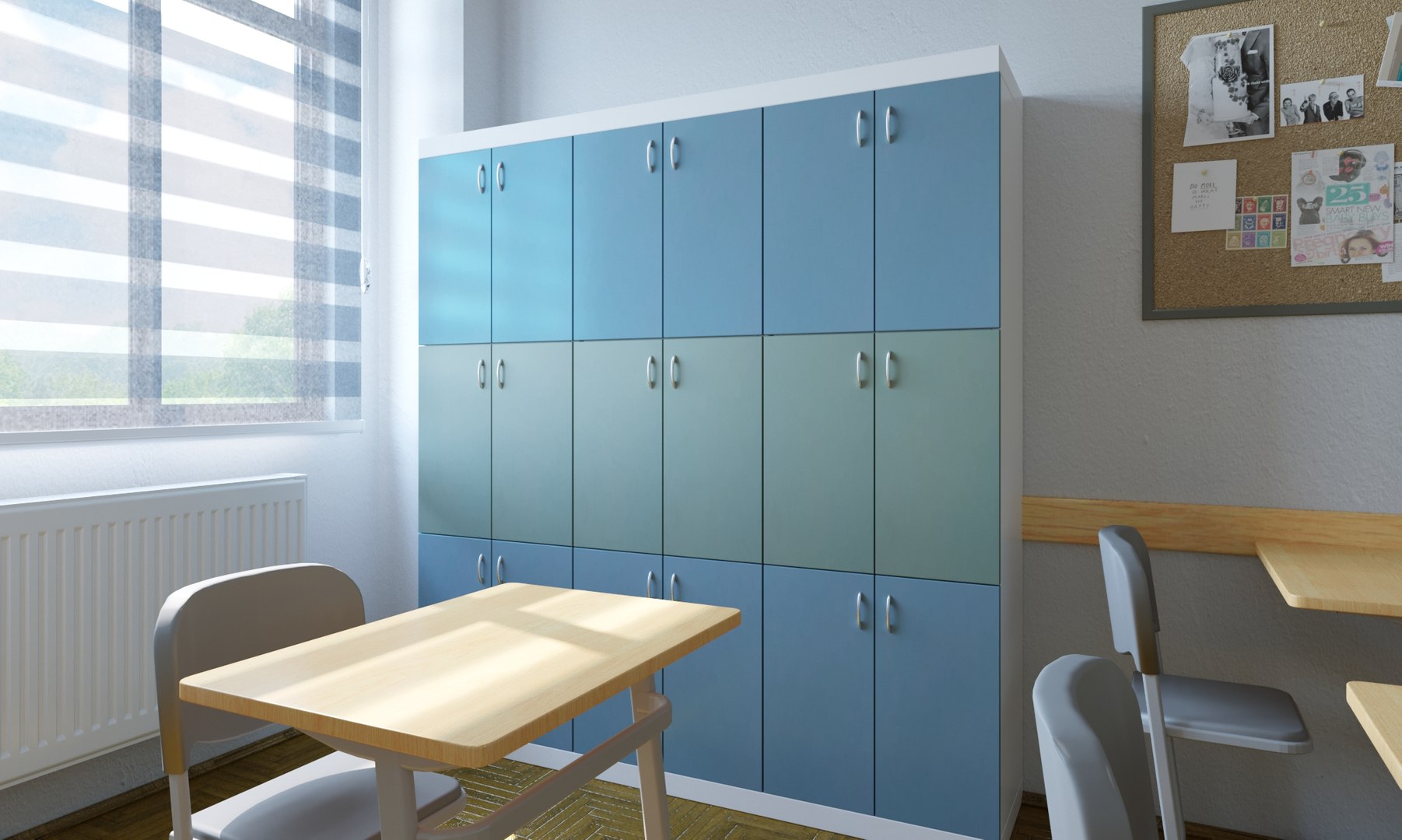 Low-Poly Classroom Interior Design Collection 02 3D Model - TurboSquid ...