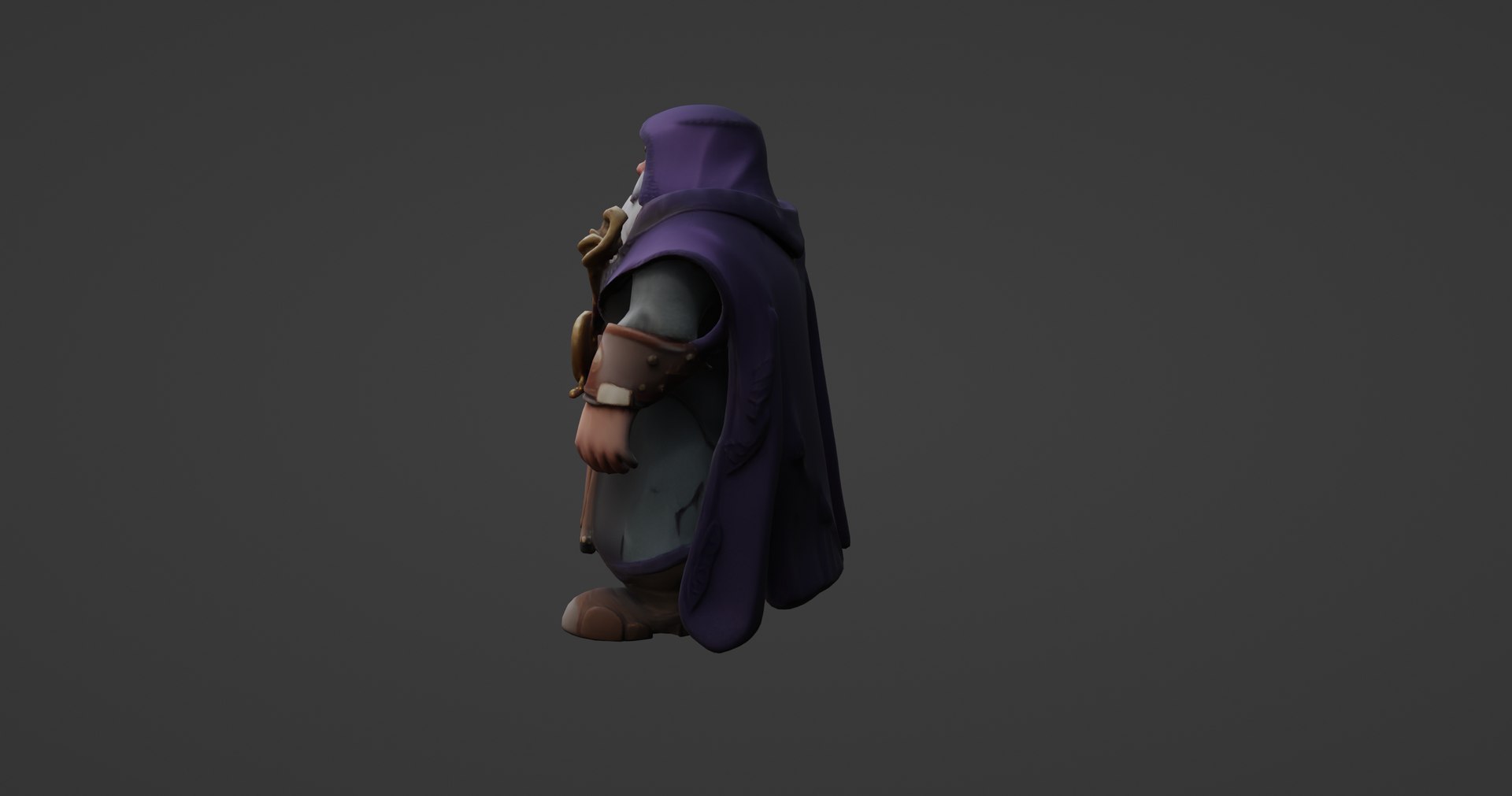 Elderly Wizard Character Fantasy 3D Model 3D - TurboSquid 2339486
