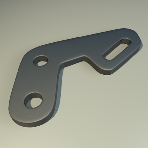 metal component 3d model