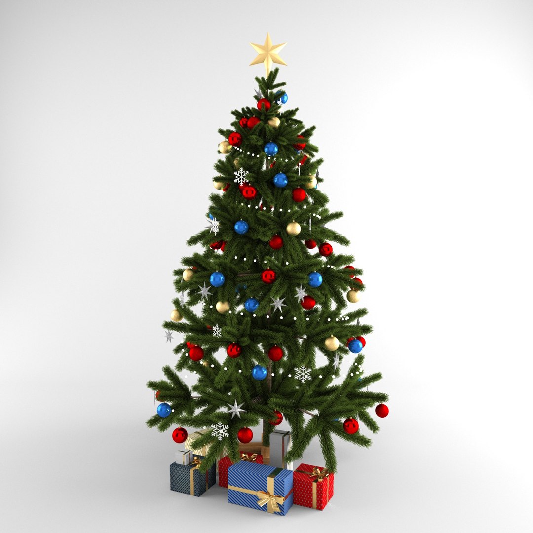 3D Christmas Tree Model - TurboSquid 1347889