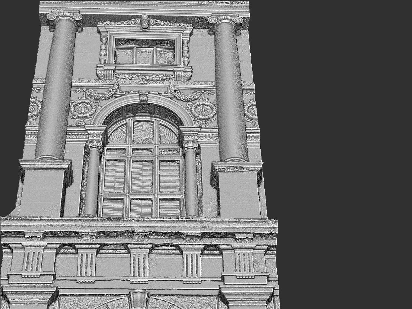 Building Facade 3d Model