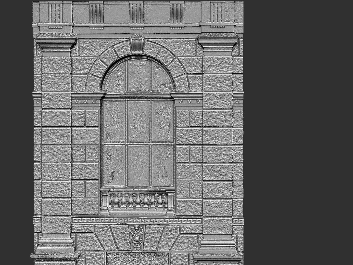 Building Facade 3d Model