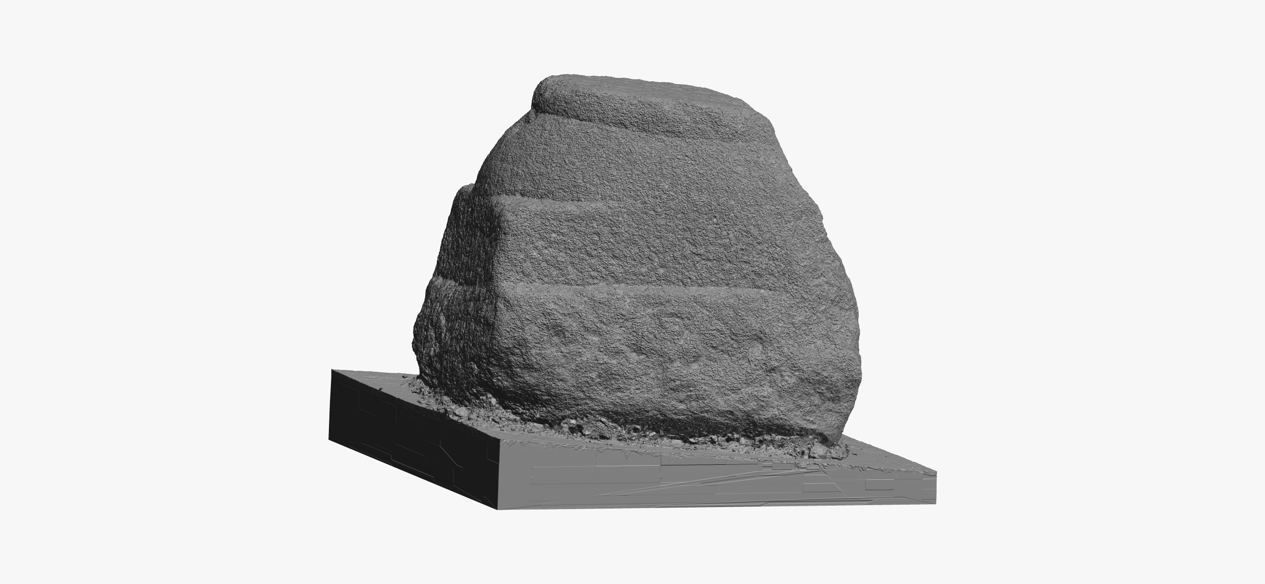 Medieval stone column piece 3D model - TurboSquid 1539496