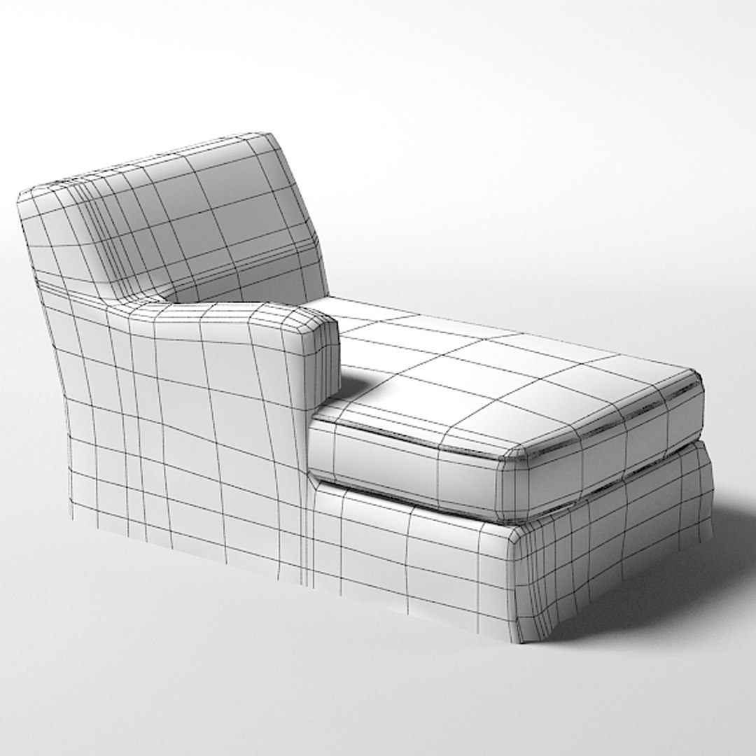 Lounge Chair Relax 3d Model